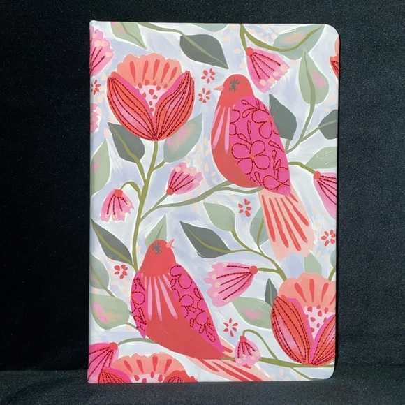 Eccolo | Office | New Eccolo Red Robin Bird Flower Red Thread ...